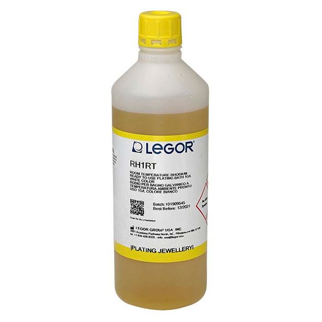 Legor Ultra White Rhodium 1G for Bath 1L | Australian Jewellers Supplies