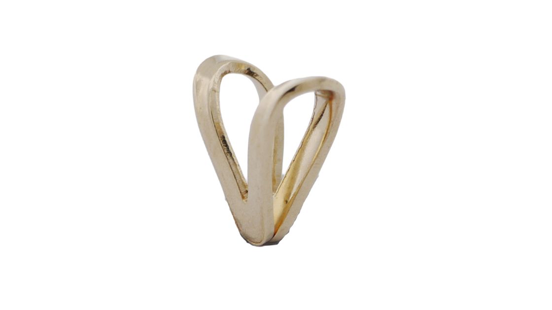 Rabbit Bail light 9ct Yellow gold 5x4.4mm | Australian Jewellers Supplies