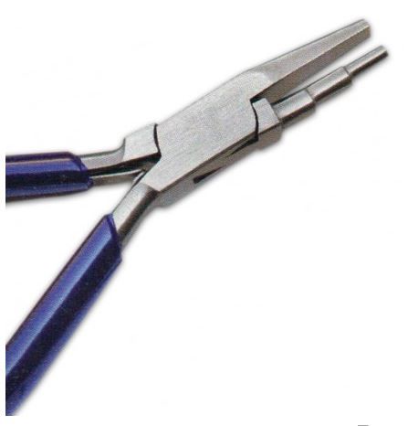 AJS Plier - 3 Step Wire Looping Chain Nose 140mm | Australian Jewellers ...