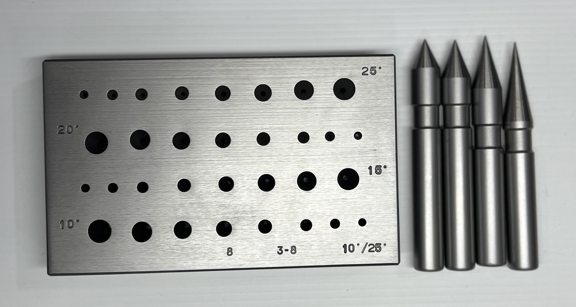Italian Multi Angle Rnd Setting Plate+4Punch 3-8mm | Australian ...