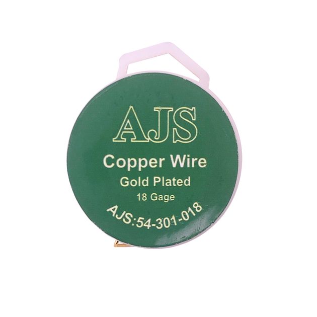 Copper Wire Gold Plated - 1.02mm x 5m (18 Gauge) | Australian Jewellers ...