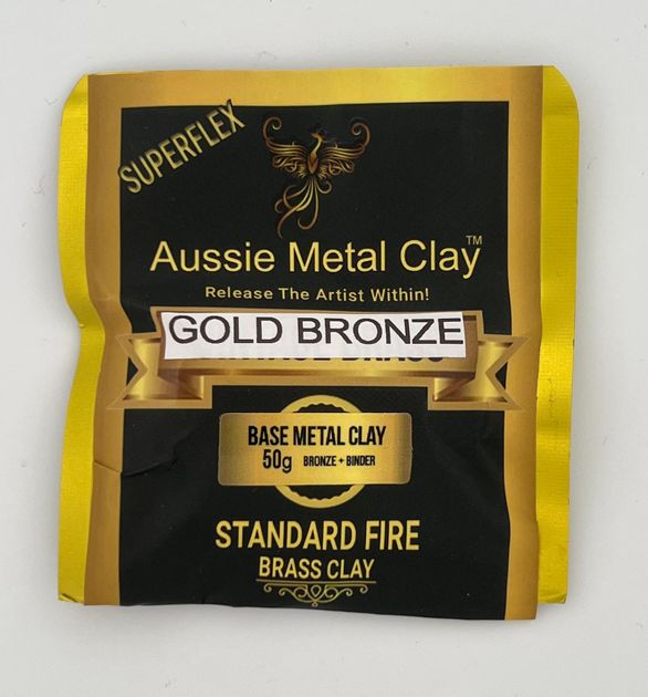 Metal Clay AMC Gold Bronze - 50g | Australian Jewellers Supplies