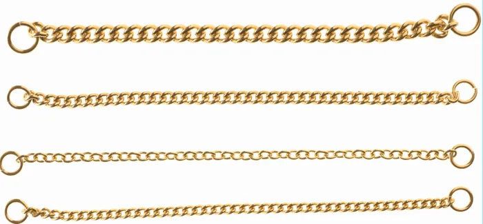 Safety Chain - SS Gold Plated Heavy Curb | Australian Jewellers Supplies