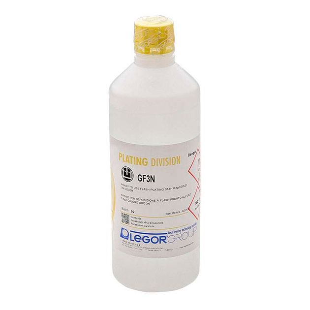 Legor Yellow Gold Plating Solution | Australian Jewellers Supplies