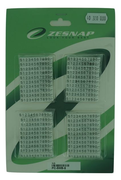 Price Cubes 5mm White with Black 480pce | Australian Jewellers Supplies