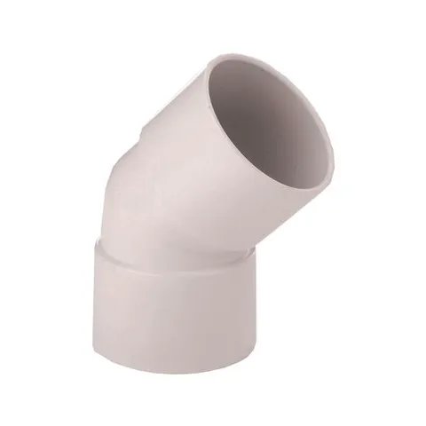 PVC Elbow Street 40mm 45 Deg