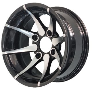 12"x7.00" Alloy ATV Rim (Rear), 4/110mm PCD, 90mm Bore, ET-7mm offset