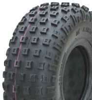 ASSEMBLY - 6"x4.50" Galv Rim, 145/70-6 4PR V1509 Knobbly ATV Tyre, 20mm ...