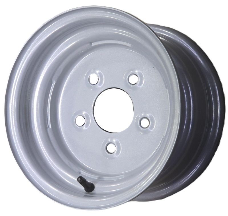 10"x6.00" Steel Rim, H2, 5/112mm PCD, ET-4, 67mm Centre Bore - European Trailer fitment