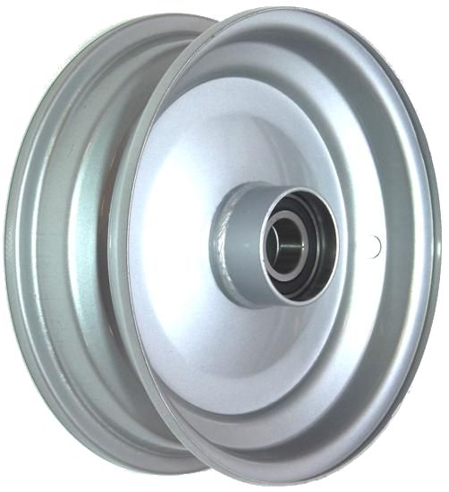 8"x2.50" Steel Rim, 52mm Bore, 85mm Hub Length, 52mm x 20mm High Speed ...