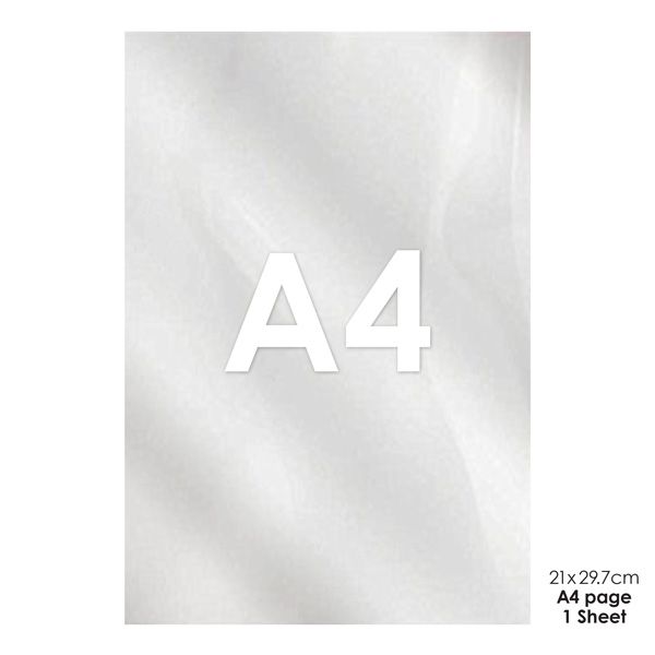 ACETATE SHEET | A4 SIZE (29.5CM x 21CM)