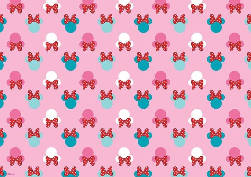 MINNIE MOUSE - PATTERN SHEET A4 EDIBLE IMAGE