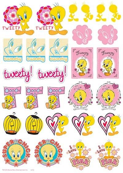 TWEETY - ICONS SHEET A4 EDIBLE IMAGE