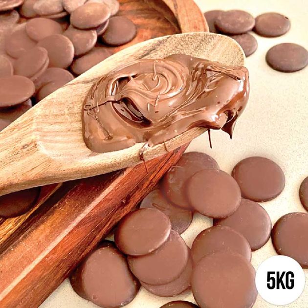 MILK COMPOUND CHOCOLATE BUTTONS | 5KG