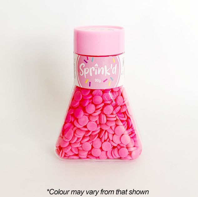 SPRINK'D | SEQUINS | BRIGHT PINK | 7MM | 90G - BB 17/10/26