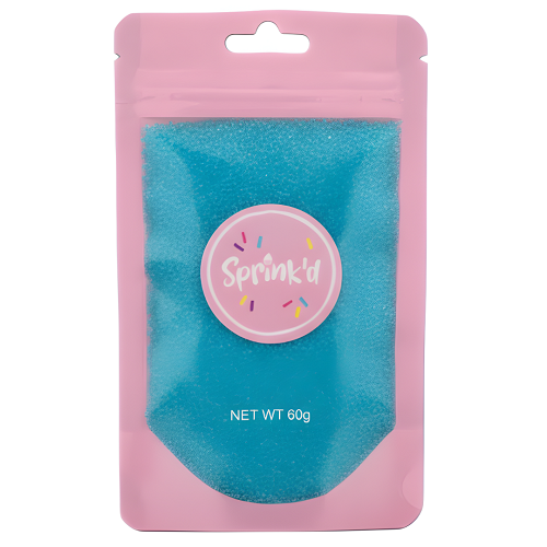 SPRINK'D | SANDING SUGAR | BRIGHT BLUE | 60G
