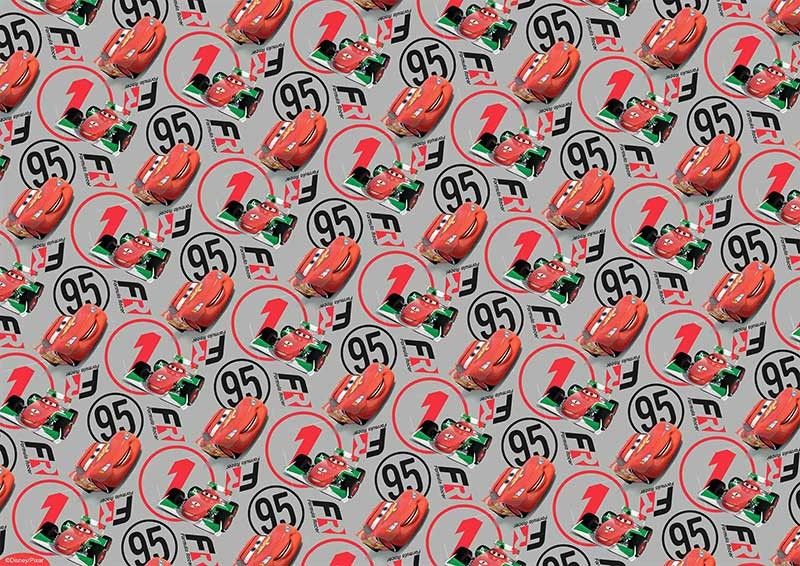 DISNEY CARS - PATTERN SHEET A4 EDIBLE IMAGE