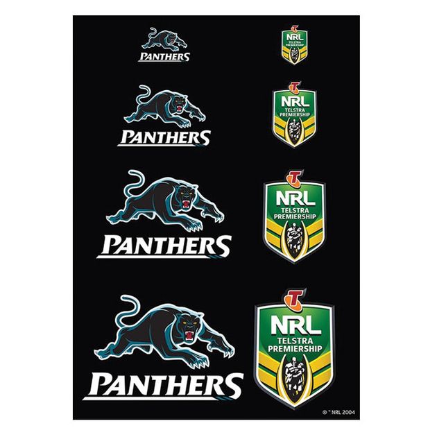 NRL PENRITH PANTHERS A4 LOGO SHEET | EDIBLE IMAGE
