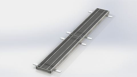 OUTLET KERB HDG 100X100X230MM