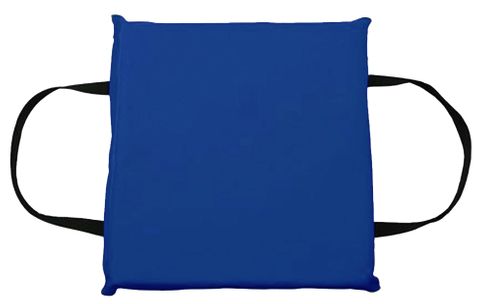 TYPE IV PFD BLUE BOAT CUSHION THROWABLE | Bishop Distributing, Inc.