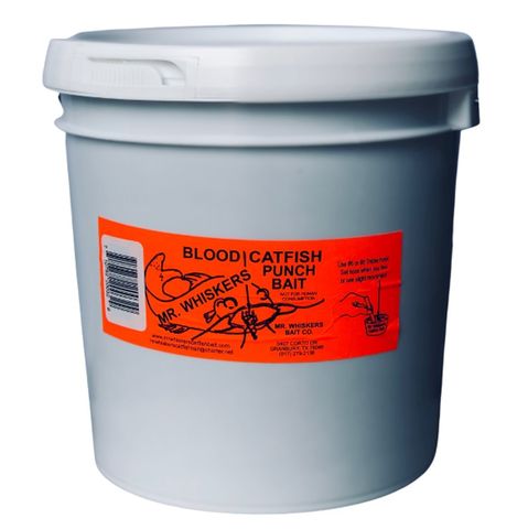 MR. WHISKERS BLOOD CATFISH PUNCH BAIT GALLON | Bishop Distributing, Inc.