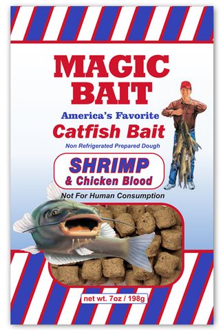 7 OZ MAGIC BAIT CATFISH BAIT- SHRIMP | Bishop Distributing, Inc.