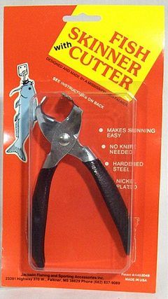 5-1/2"X3-1/2" STEEL FISH SKINNER W/CUTTER | Bishop Distributing, Inc.
