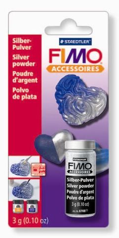 FIMO METALLIC POWDER SILVER 3GM