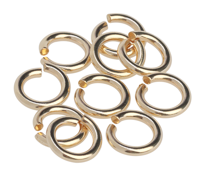 Buy Rolled Gold Jump Rings in New Zealand - G&A Warburtons