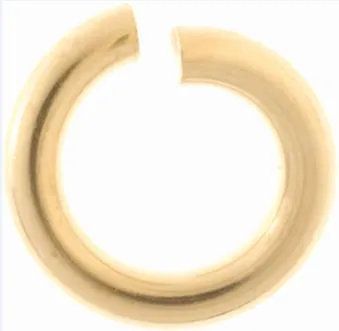 Buy 9ct Yellow Jump Rings in New Zealand - G&A Warburtons