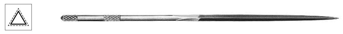 Buy Vallorbe Triangle Needle File in New Zealand - G&A Warburtons