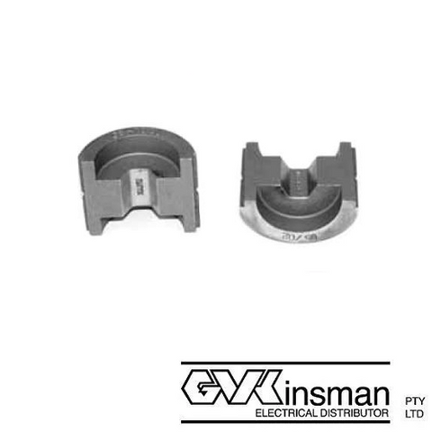 12 TONNE HEXAGONAL CRIMP DIES CU.