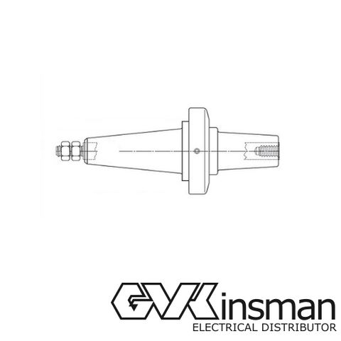 630A 33KV IN-OIL -TYPE C BUSHING W M16 THREAD 170KV BIL