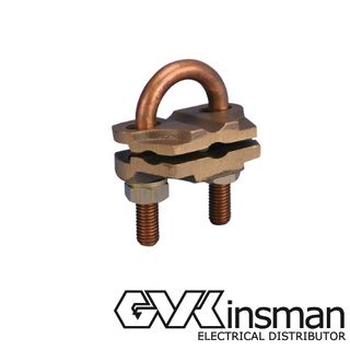 EARTH ROD CLAMP 14-19MM ROD 120-300MM2 CABLE