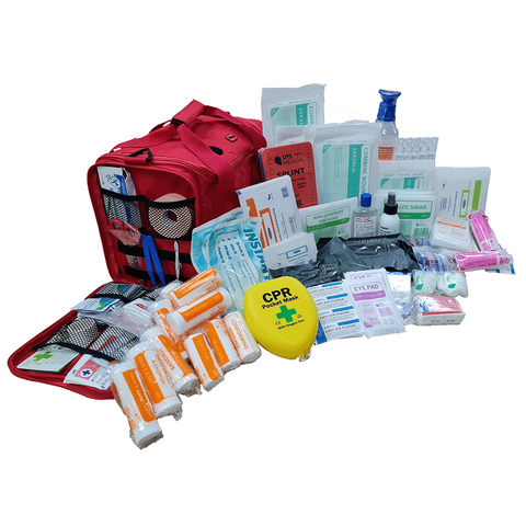 Medium Major Incident Kit with some Resus items like BMV Bag Mask Valve ...