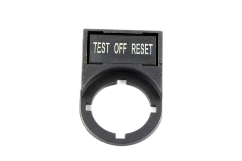 Legend TEST OFF RESET