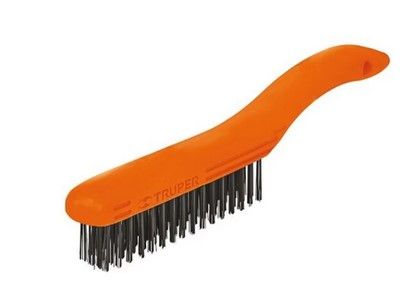 Hand Brush 4R Plastic Long Handle