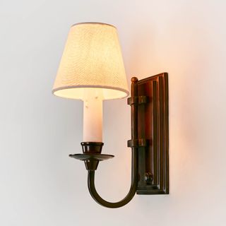 Portland Wall Light Base Brass