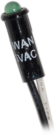 LED Indicator Light GREEN 120V