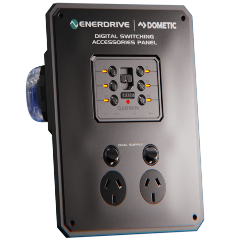 Garmin Digital Switching Panel W175 x H240mm (Simarine Monitor Cutout)