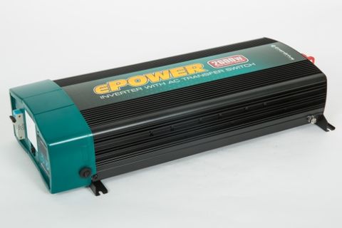 ePOWER 2600W/12v w/RCD & AC Tfer Switch