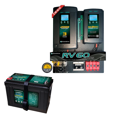 RV60-03 PLUS Board inc 100Ah BTEC Bundle