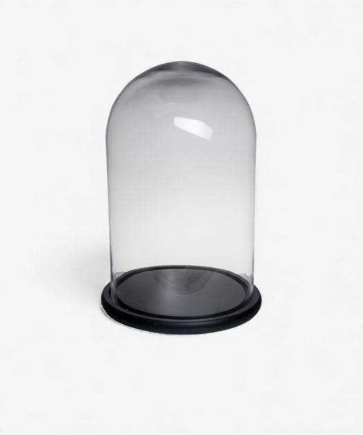 Tall Wide Dome Black Base