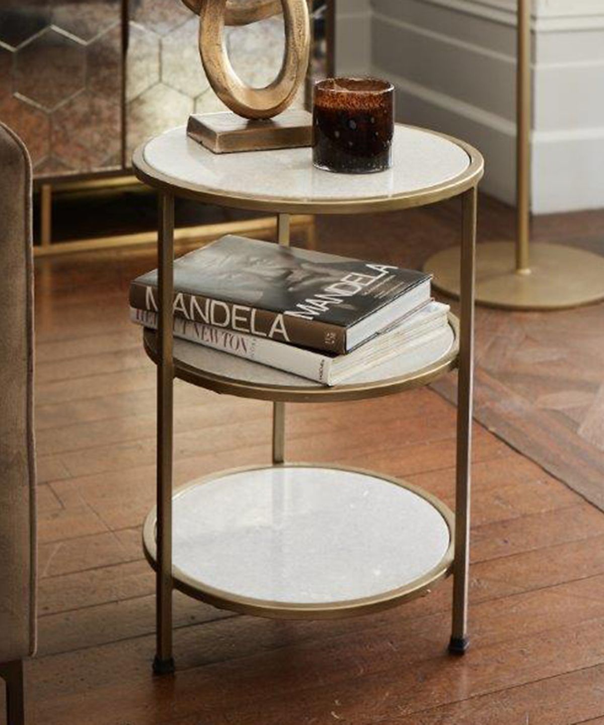 Marco 3 Tier Round Side Table | French Country Collections