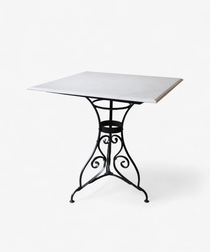Paris Square Marble Table | French Country Collections