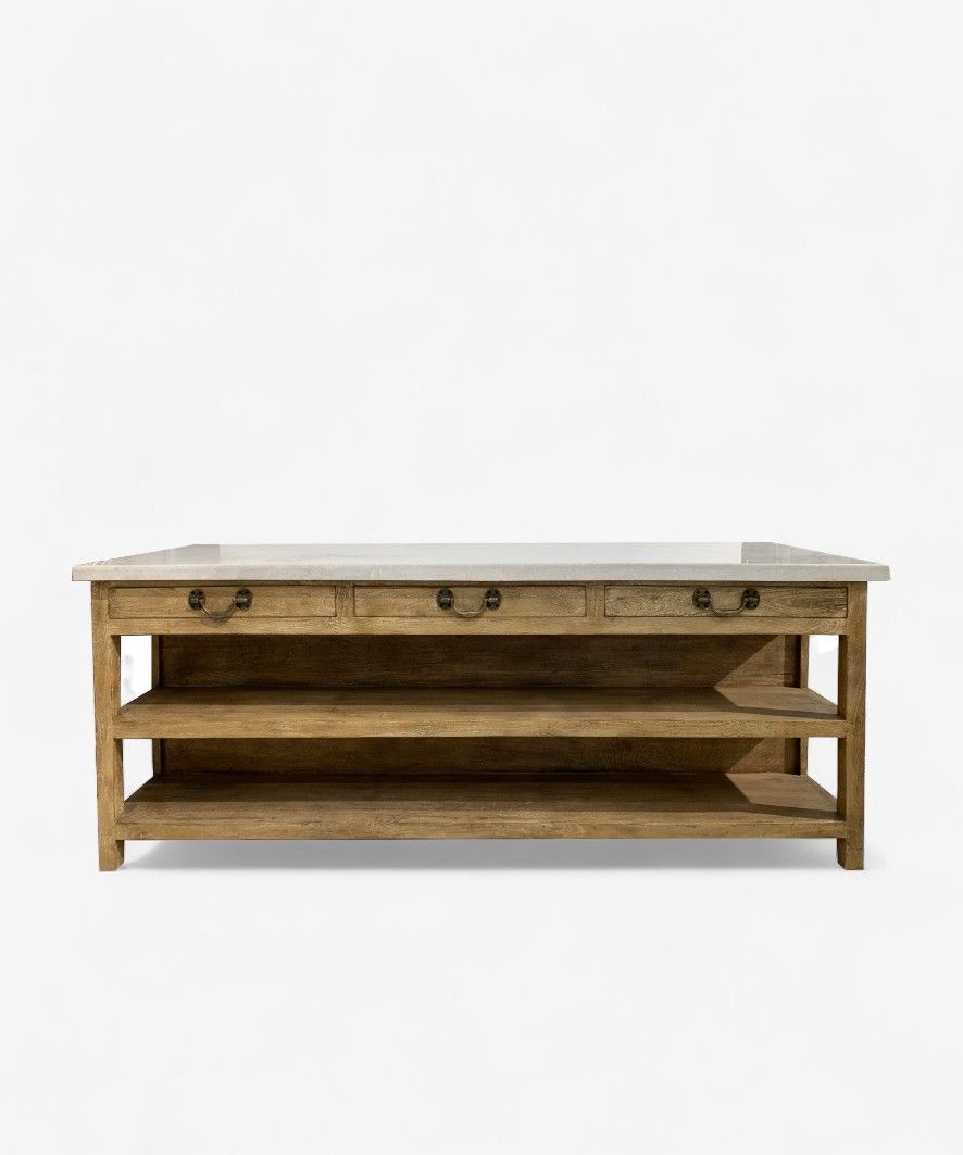 Lars Kitchen Island XLarge | French Country Collections