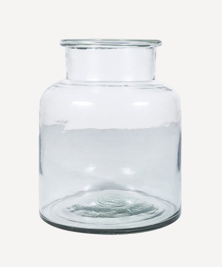 Wide Glass Vase Large | French Country Collections