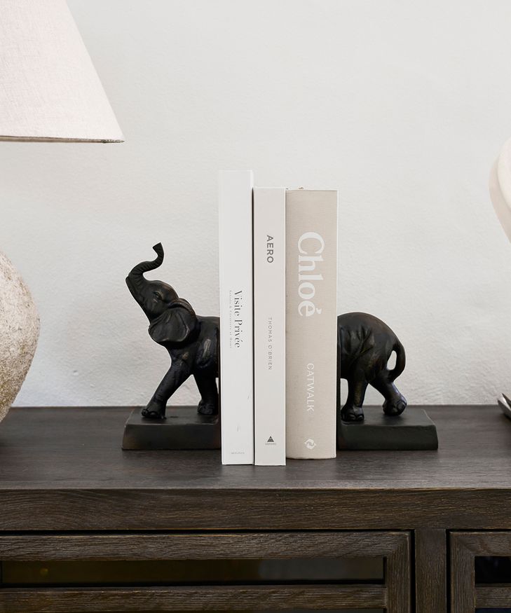 Elephant Bookends | French Country Collections