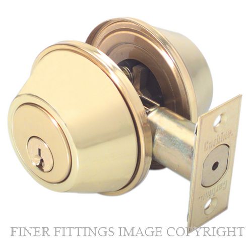 CARBINE ALB4001-AL4811 DOUBLE KEYED DEADBOLT