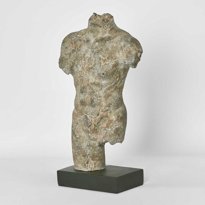 Grecian Male Bust on Base